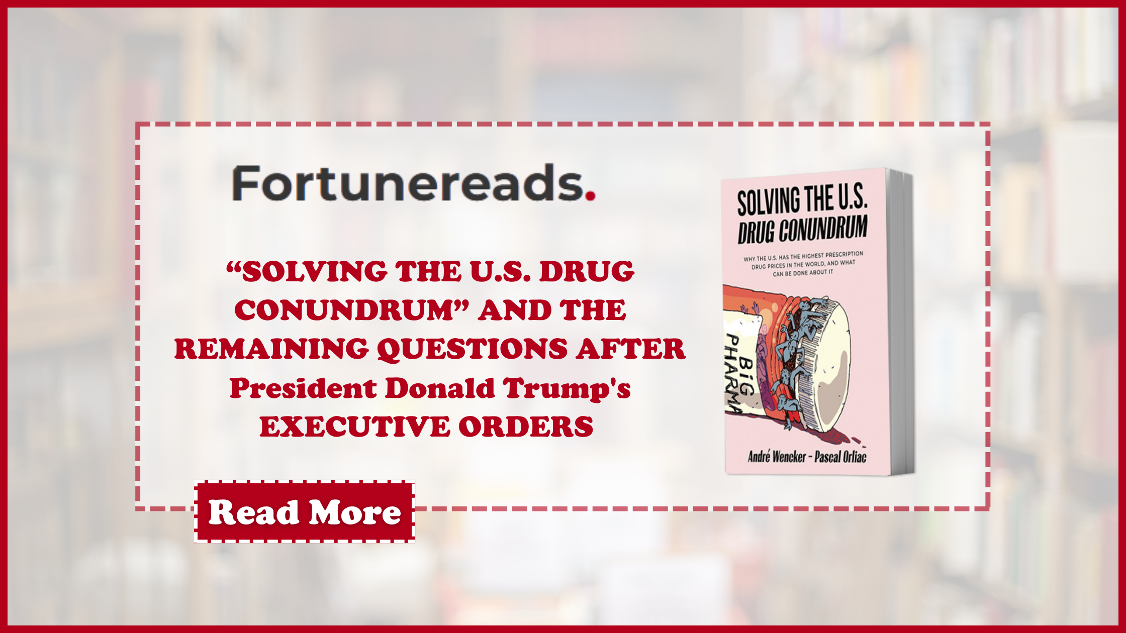 “SOLVING THE U.S. DRUG CONUNDRUM” AND THE REMAINING QUESTIONS AFTER ...