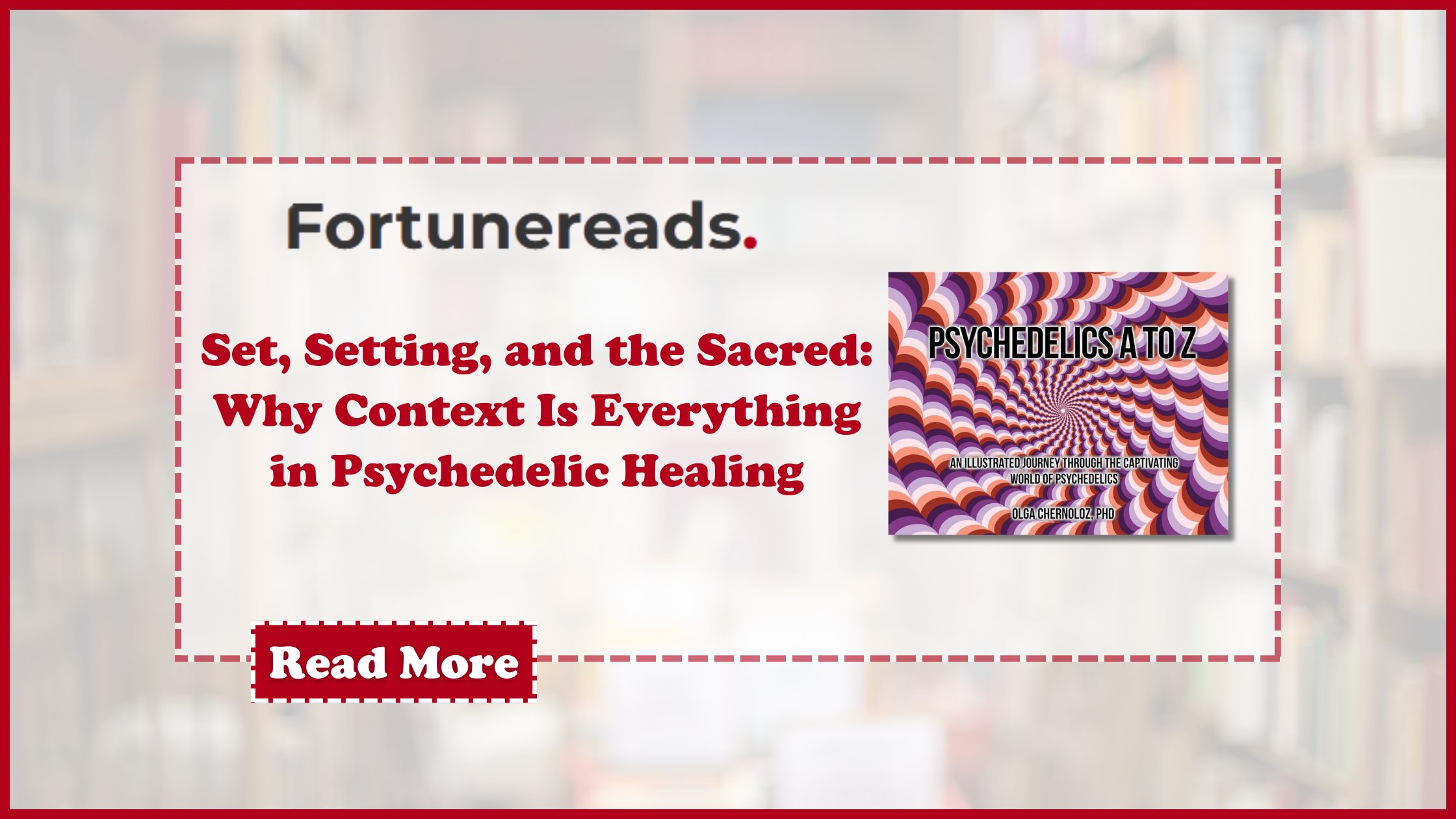 Set, Setting, and the Sacred: Why Context Is Everything in Psychedelic ...