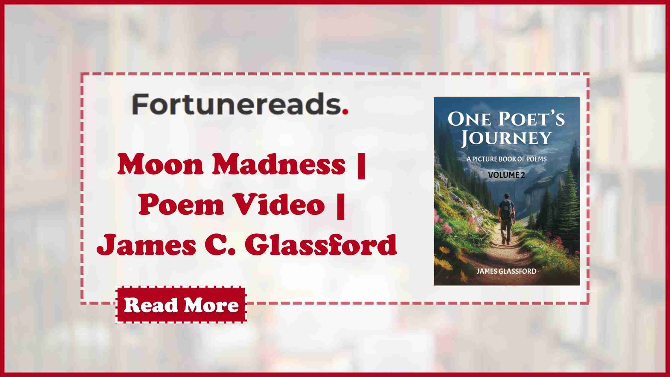 Moon Madness | Poem Video | James C. Glassford - Fortune Reads