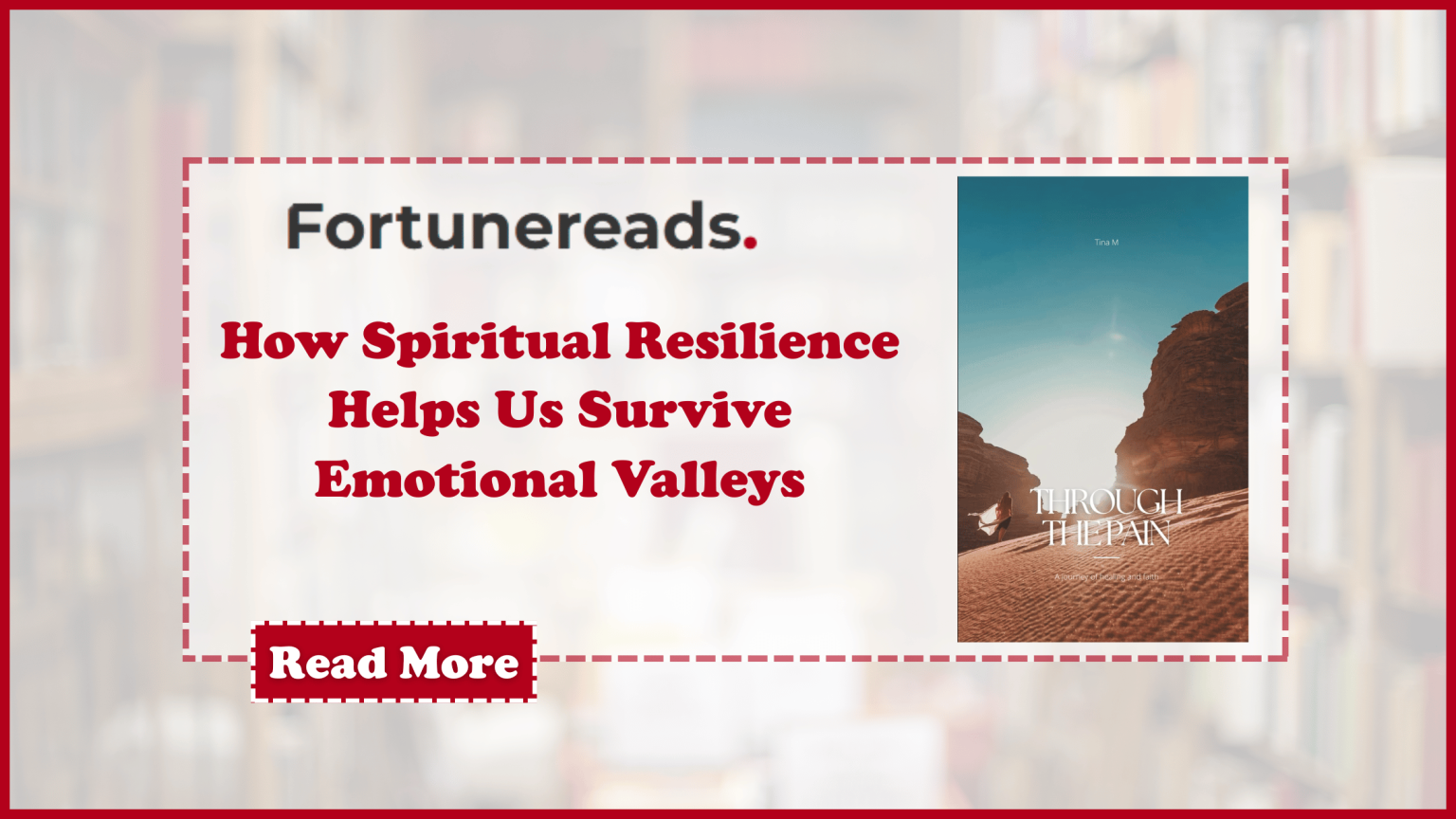 How Spiritual Resilience Helps Us Survive Emotional Valleys - Fortune Reads